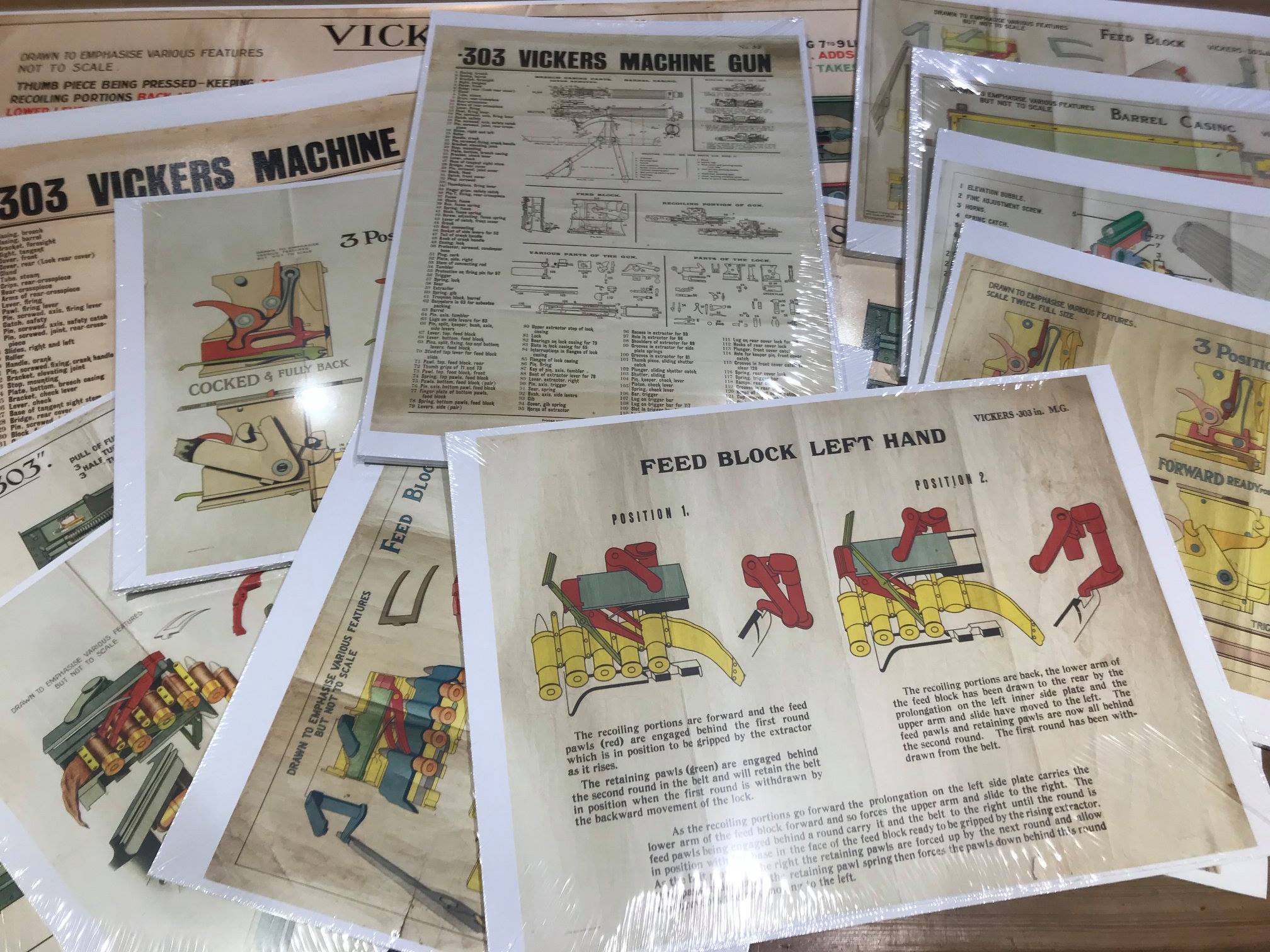 Posters-Setof10 – The Vickers Machine Gun